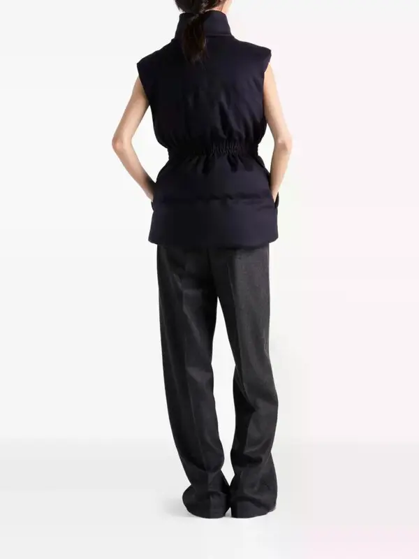 Prada Padded Triangle-logo Gilet