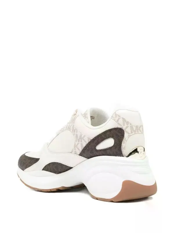 Michael Kors Zuma Lace-up Sneakers - Neutrals