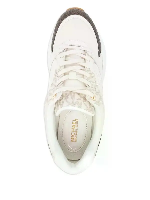 Michael Kors Zuma Lace-up Sneakers - Neutrals