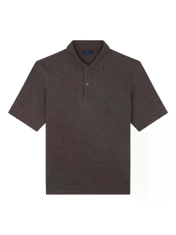 Paul & Shark Fine-knit Polo Shirt