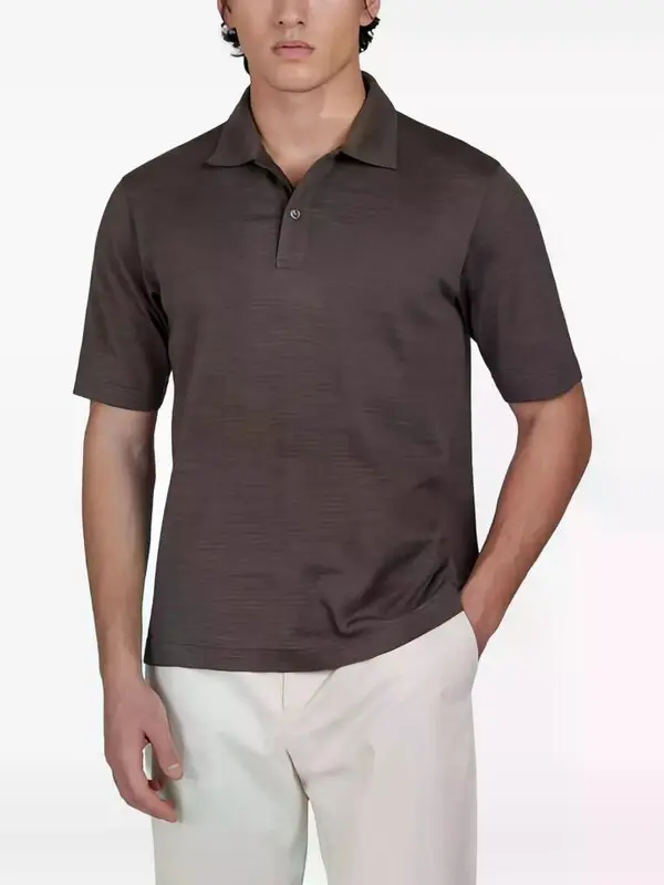 Paul & Shark Fine-knit Polo Shirt