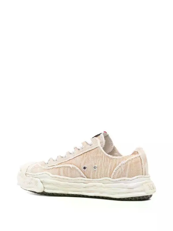 Mihara Yasuhiro Hank Low-top Distressed Sneakers