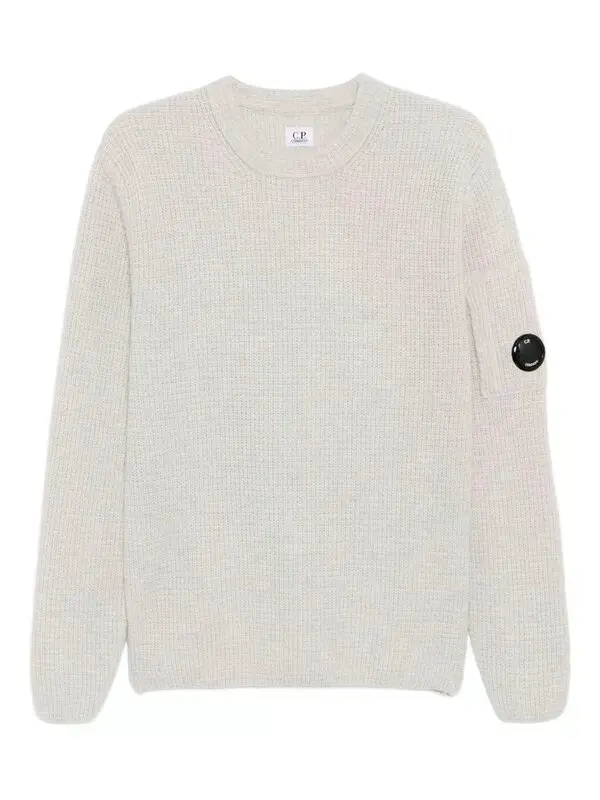 C.P. COMPANY Logo-patch Jumper