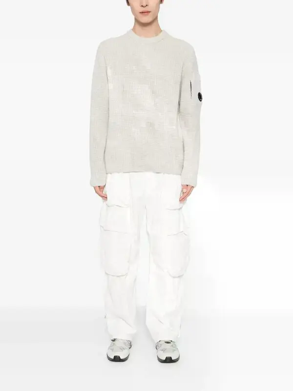 C.P. COMPANY Logo-patch Jumper