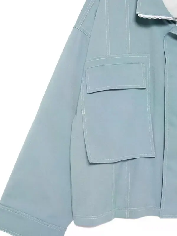 BONSAI Zip-front Pocket Detail Jacket