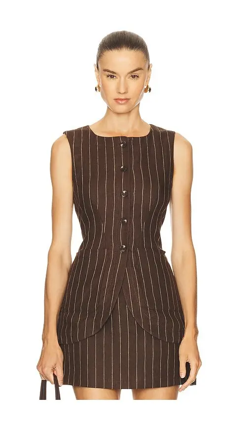 Posse Emma Vest - Brown