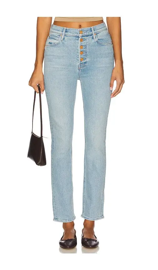 MOTHER The Pixie Dazzler Ankle Jeans - Blue