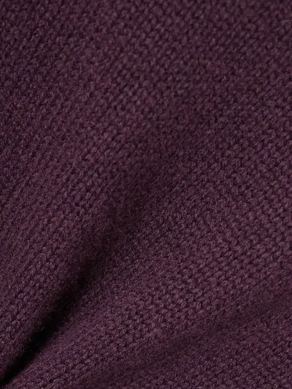 LISA YANG Kristy Cashmere Sweater - Burgundy