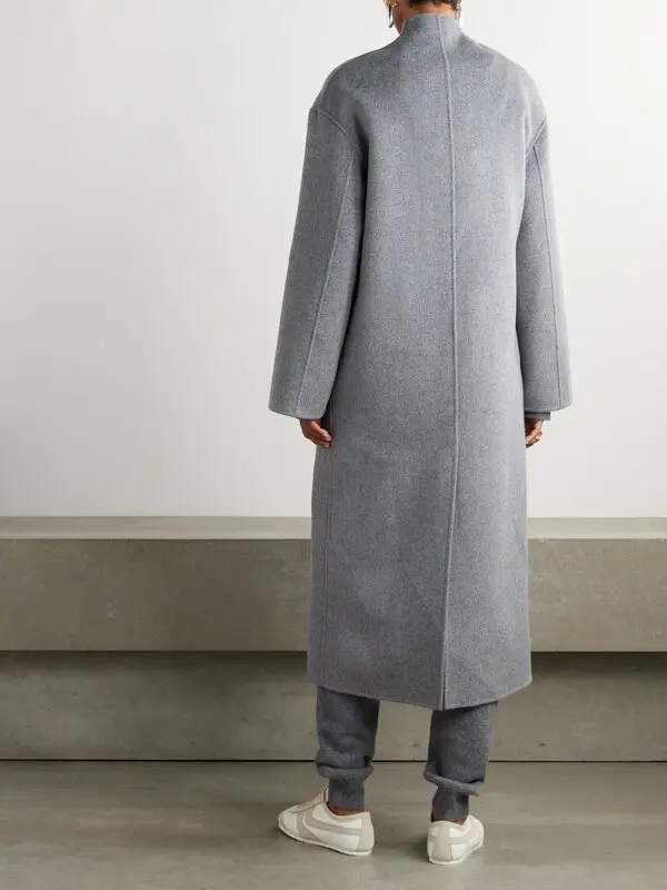 Loulou De Saison Amory Double-breasted Wool And Cashmere-blend Coat