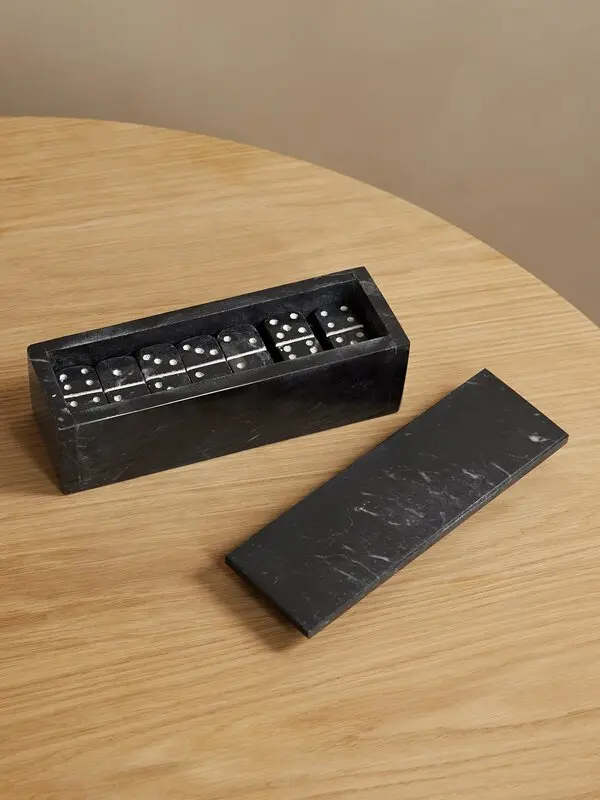 JIA JIA HOME Onyx Domino Set - Black