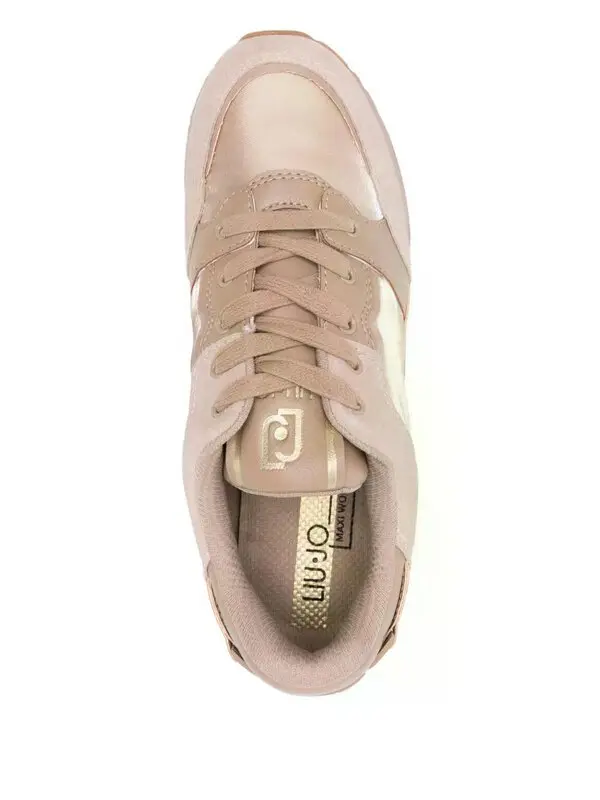 Liu Jo Panelled Lace-up Sneakers - Neutrals