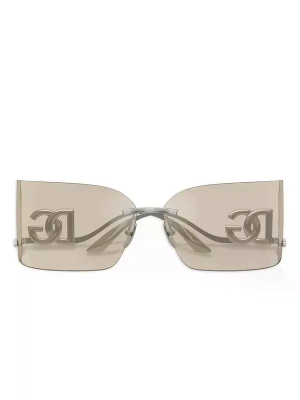 Dolce & Gabbana Logo-plaque Sunglasses