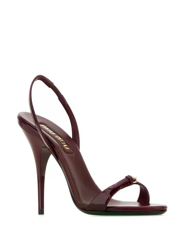 Miu Miu 105mm Tyrian Sandals