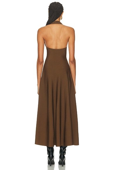 Khaite Melina Open Back Dress