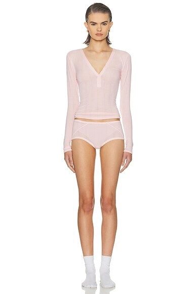 NEGATIVE UNDERWEAR Whipped Henley