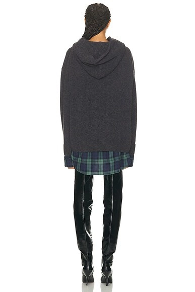 Acne Studios Krisp Cotton Flannel Sweater
