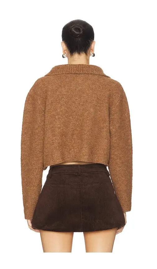 ZEMETA Button Way Knit Cardigan