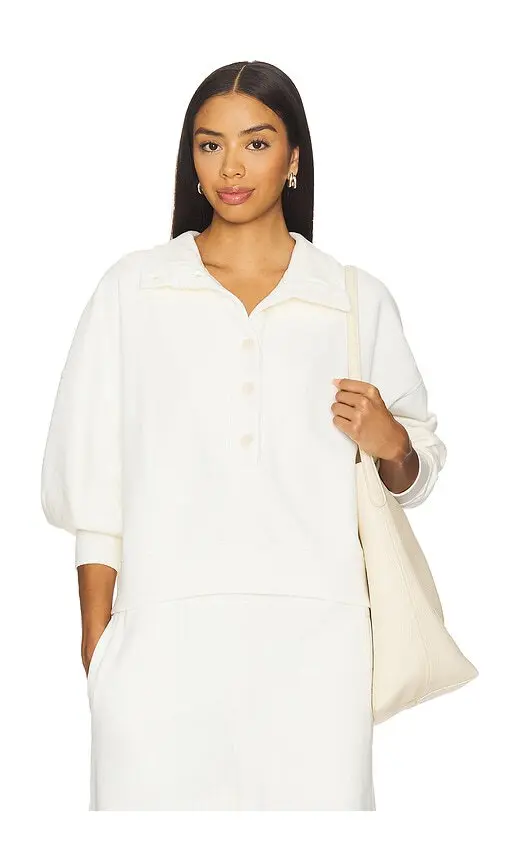 Citizens Of Humanity Mirelle Funnel Neck Top - Ivory