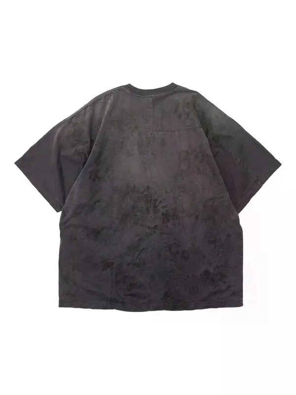 DOUBLET Skeleton-print Tie-dye T-shirt