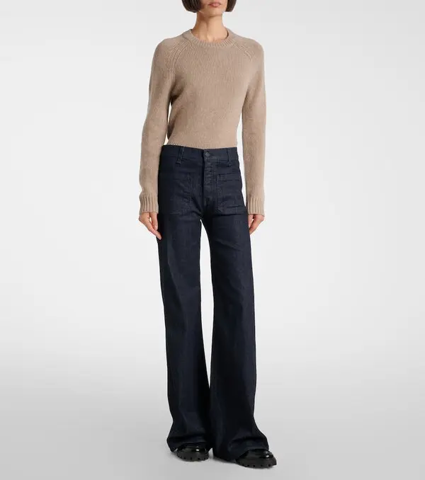 NILI LOTAN Florence Wide-leg Jeans - Blue
