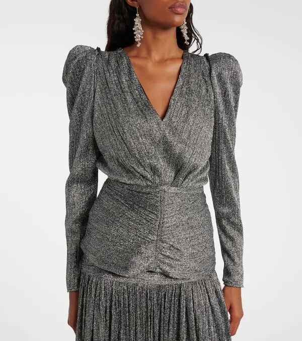 Isabel Marant Étoile Marlin Embellished Top - Silver