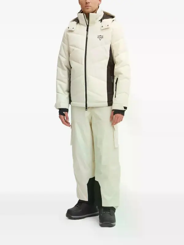 Guess Off-white Cargo Ski Trousers