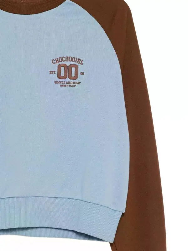 CHOCOOLATE Embroidered Crewneck Sweatshirt