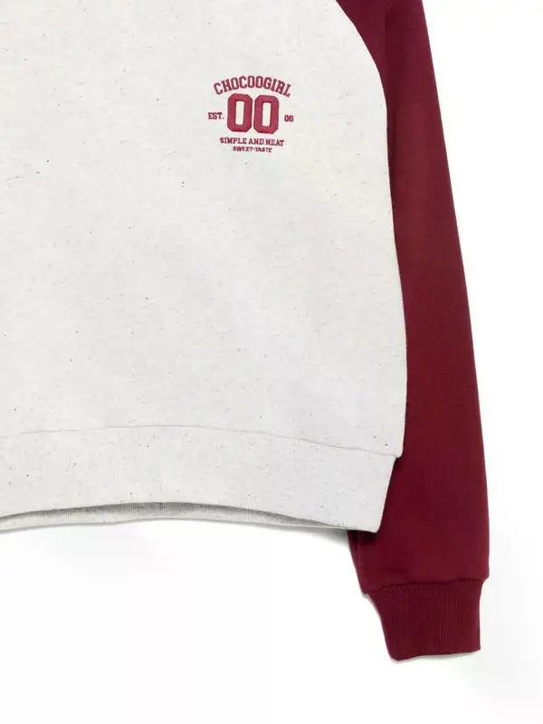 CHOCOOLATE Logo Embroidered Sweatshirt