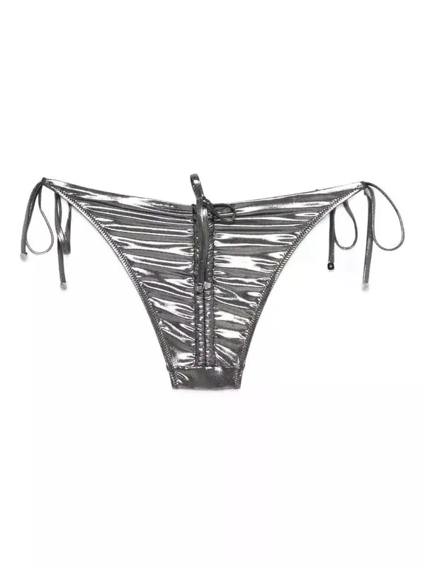 Agent Provocateur Embellished Tie-side Bikini Bottoms