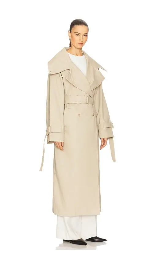 LAMARQUE Josephine Trench Coat - Nude