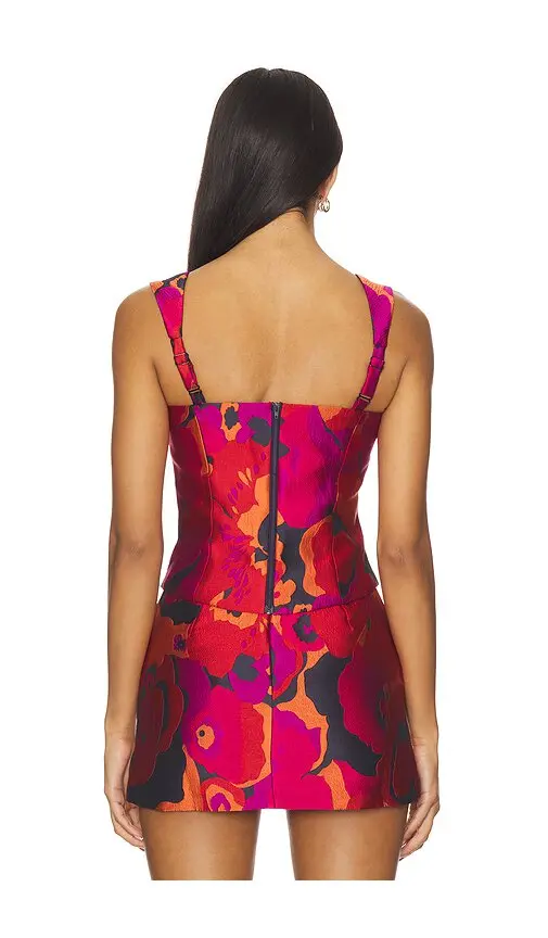 Amanda Uprichard Ceronne Top - Pink