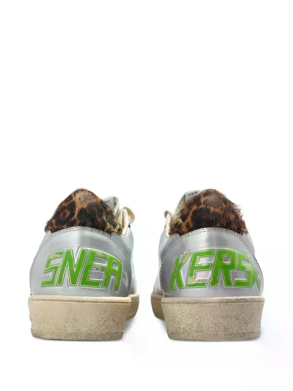 GOLDEN GOOSE Ballstar Sneakers - Silver