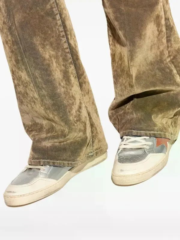 GOLDEN GOOSE Ballstar Sneakers - Silver
