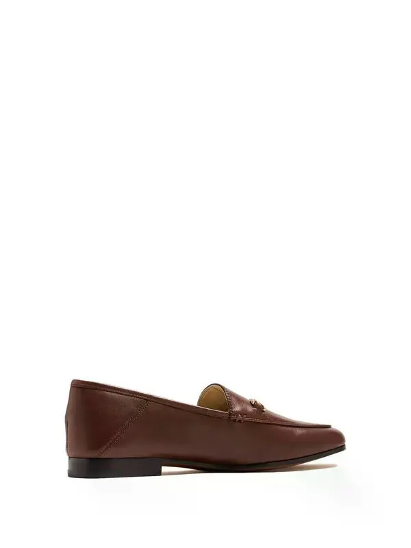 Sam Edelman Chain-detail Leather Loafers - Brown