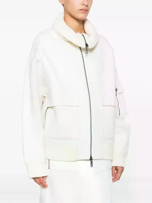 P.a.r.o.s.h Zip-front Textured Jacket