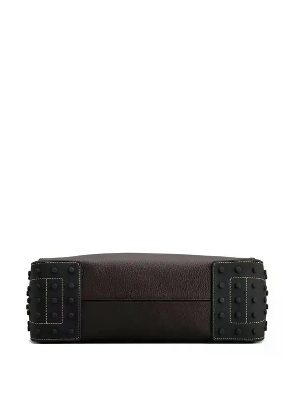TOD'S Pebble-grain Tote Bag With Gommini Detailing