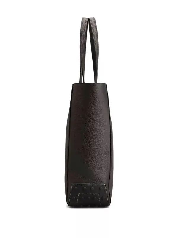 TOD'S Pebble-grain Tote Bag With Gommini Detailing