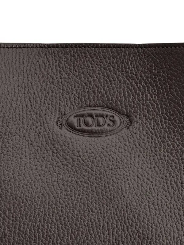 TOD'S Pebble-grain Tote Bag With Gommini Detailing