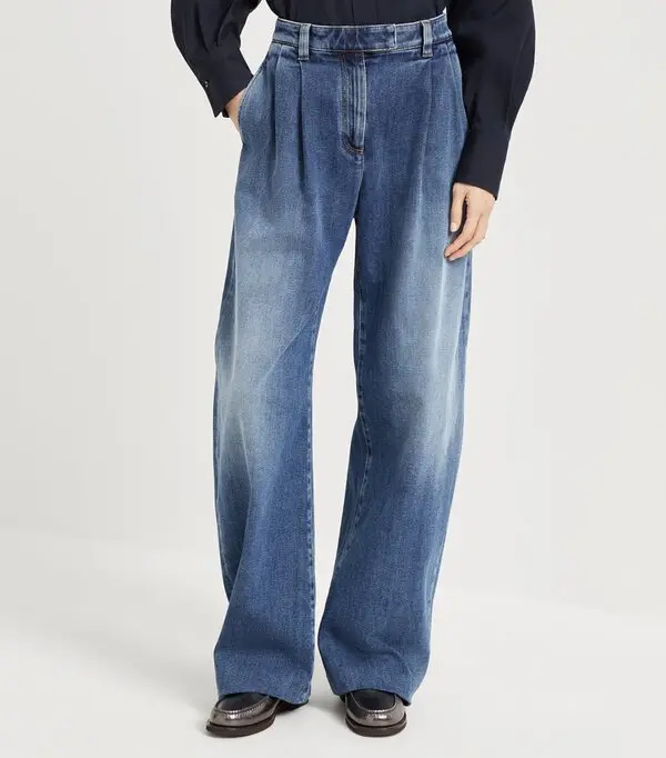 Brunello Cucinelli Cotton Blend Jeans