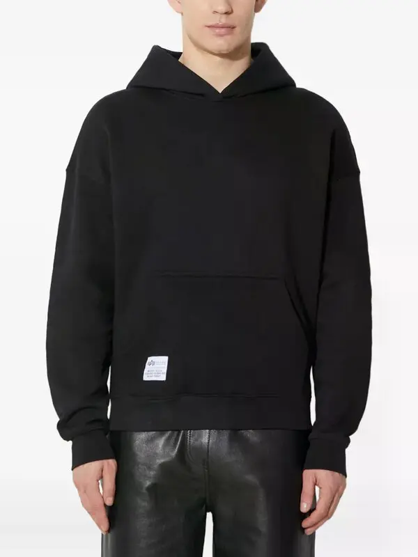 Alpha Industries Backprint Hoodie - Black