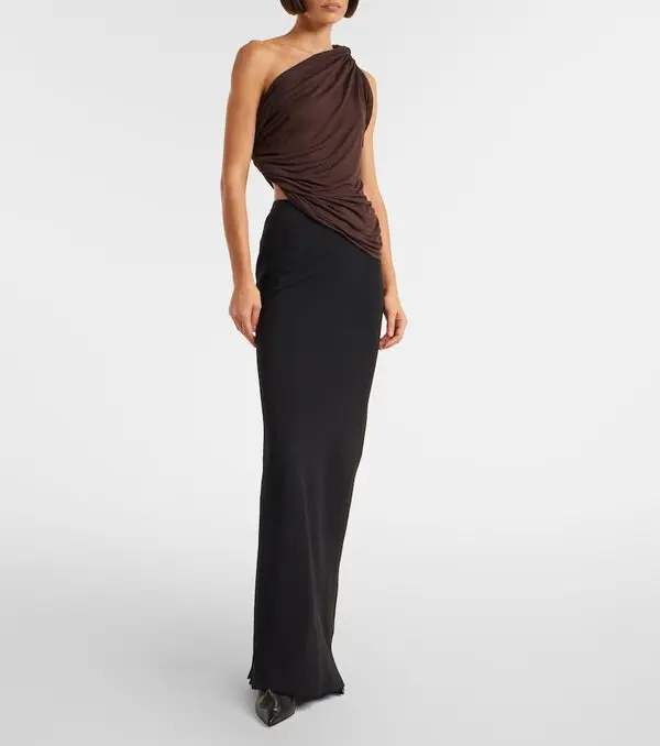 Rick Owens Draped One-shoulder Top