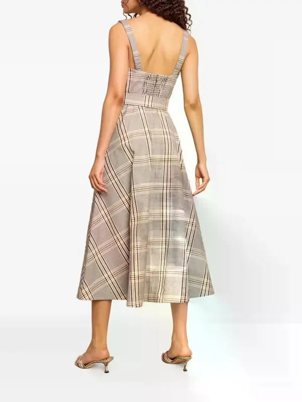 Cara Cara Calypso Belted Bustier Midi Dress