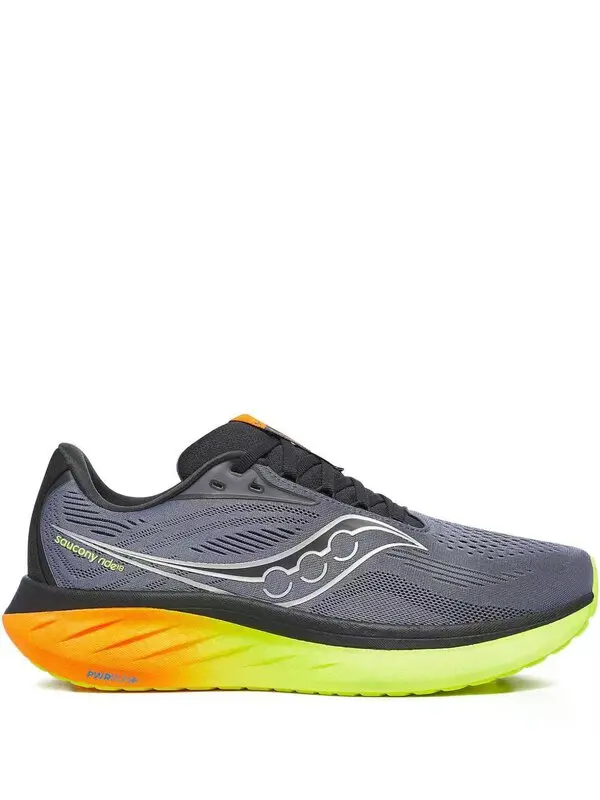 Saucony Ride 18 Perforated Lace-up Sneakers