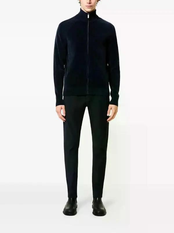 RRD High-neck Zip-front Cardigan