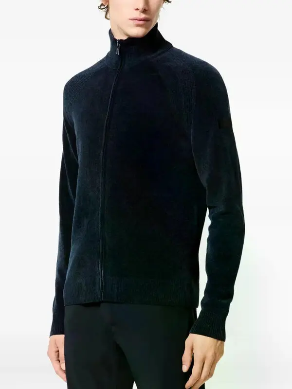 RRD High-neck Zip-front Cardigan