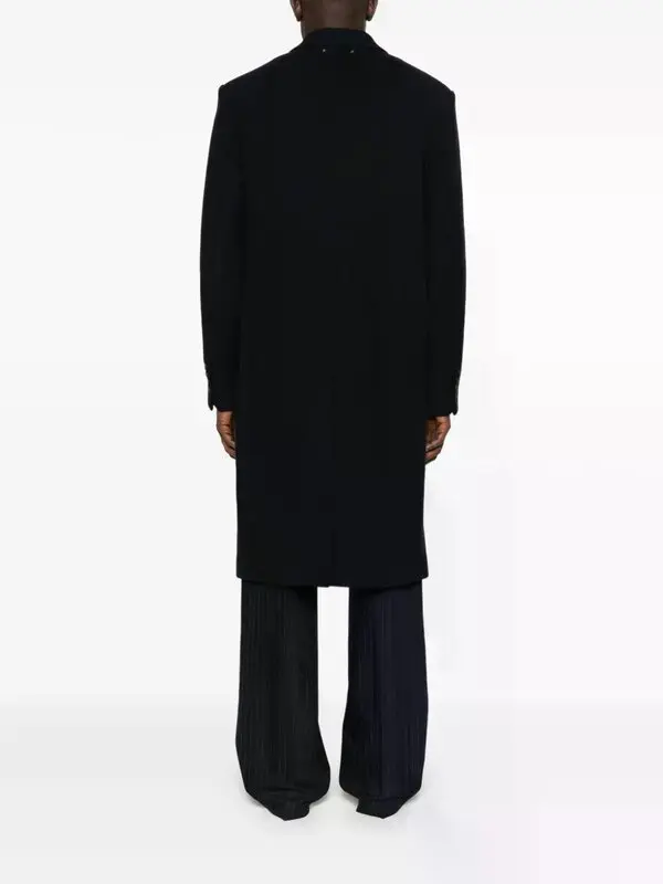 GOLDEN GOOSE Buttoned Wool-blend Coat