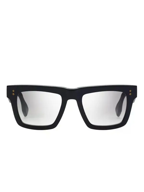 Dita Square-frame Glasses - Black