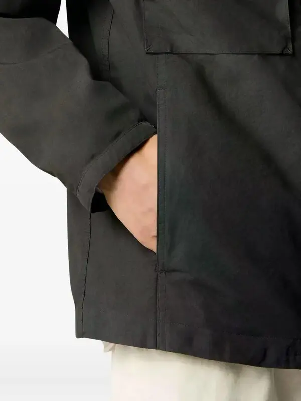 Stone Island Hooded Patch-pocket Jacket