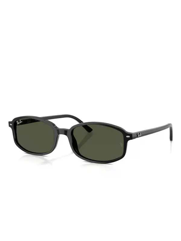 Ray-ban Sam Rectangle-frame Sunglasses - Black