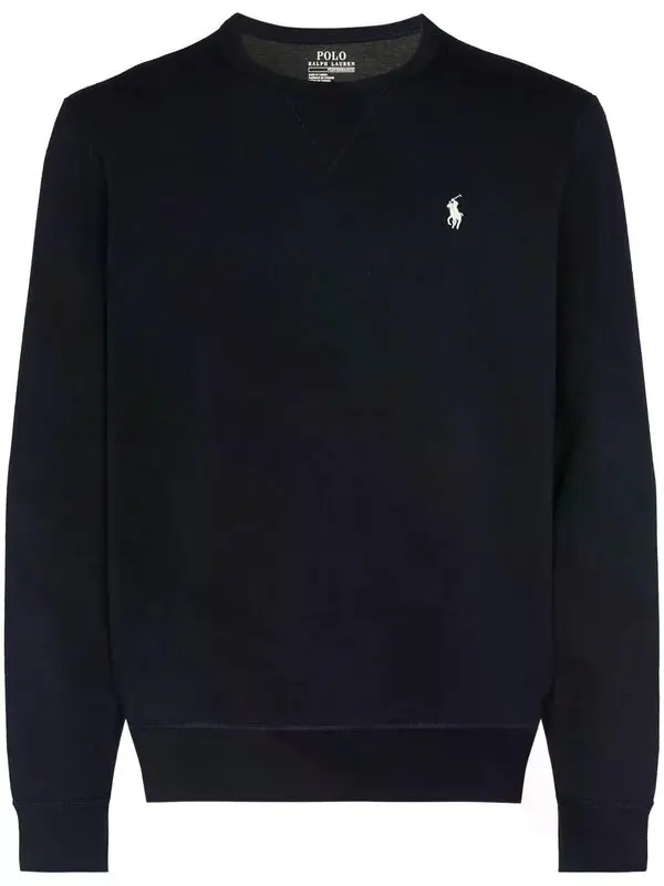 Polo Ralph Lauren Logo-embroidered Sweatshirt - Blue